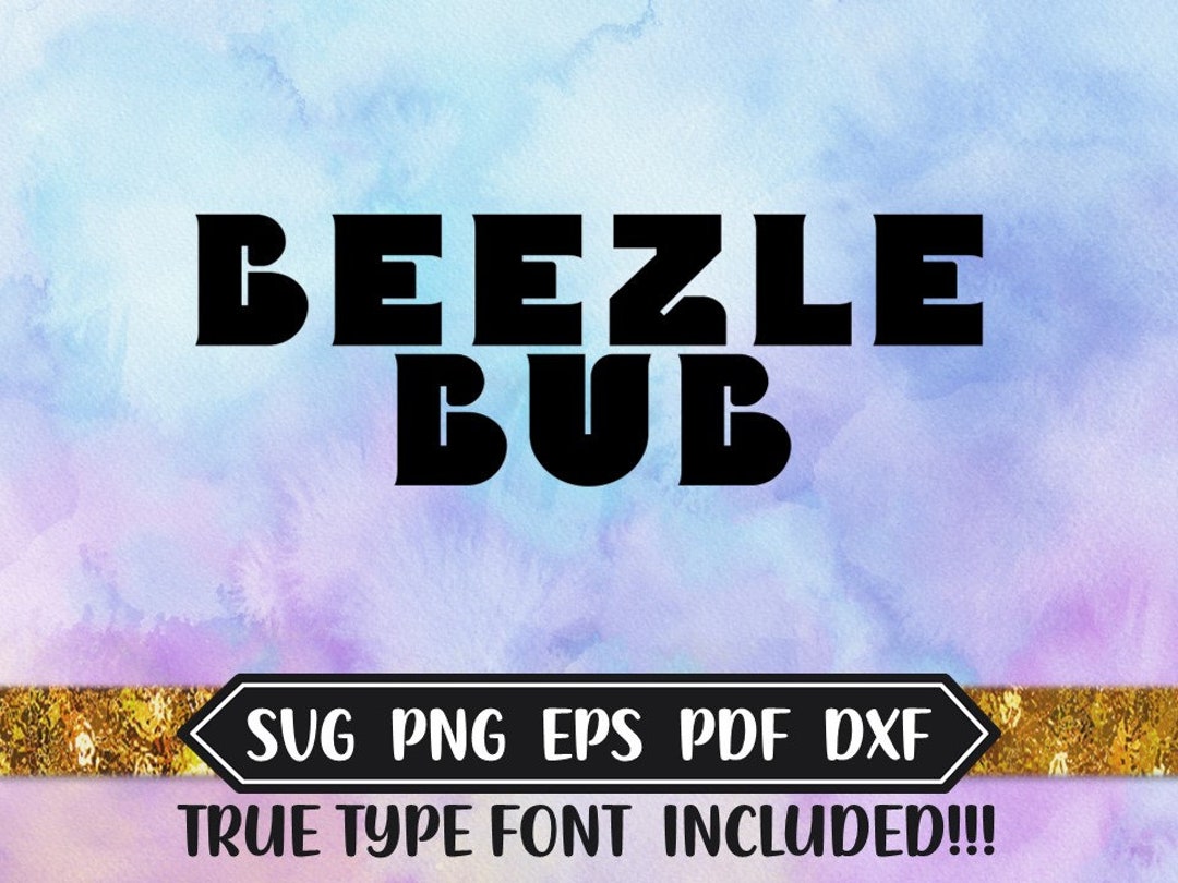 Bubble Font Svg Design File, True Type Font, Silhouette Studio Font ...