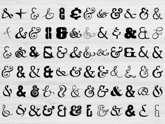 Ampersand Calligraphy