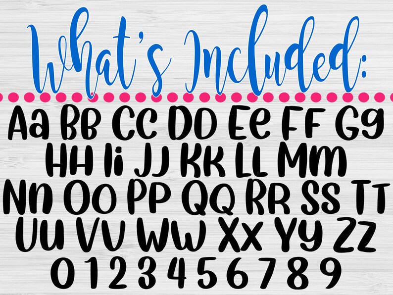 Sunny Font Design Files for Use With Your Silhouette Studio - Etsy