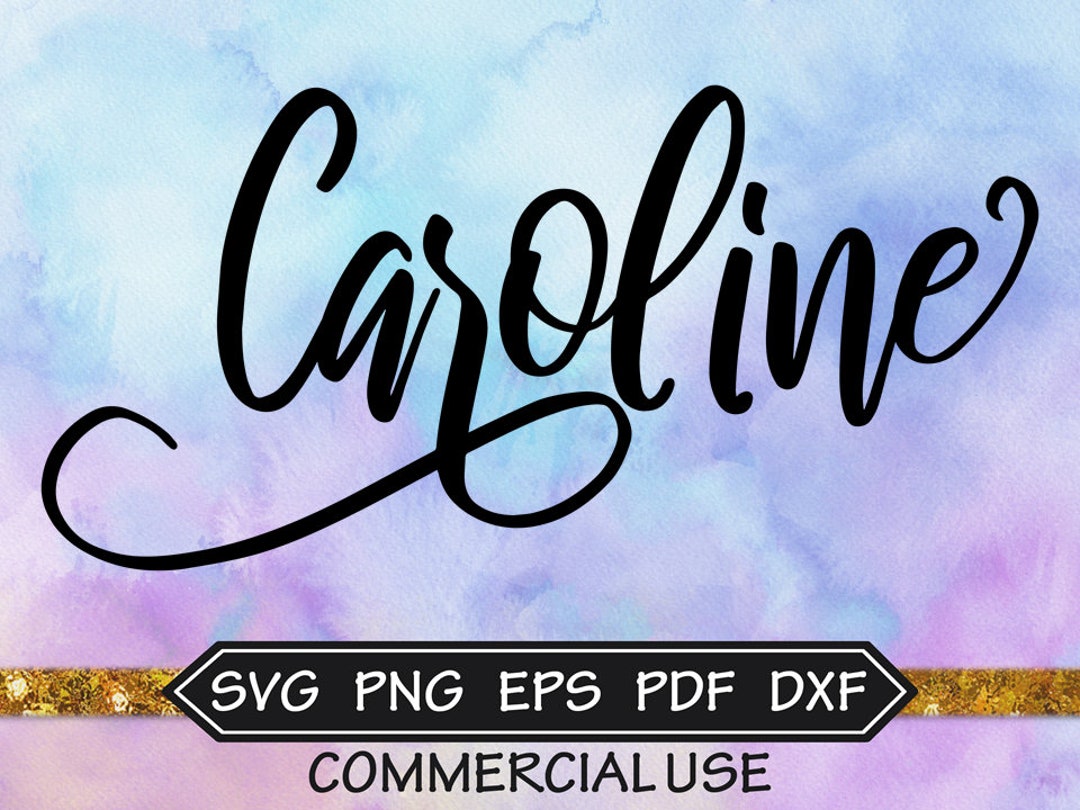 Caroline Font Wedding Svg Font Cricut Script Font Cursive - Etsy UK