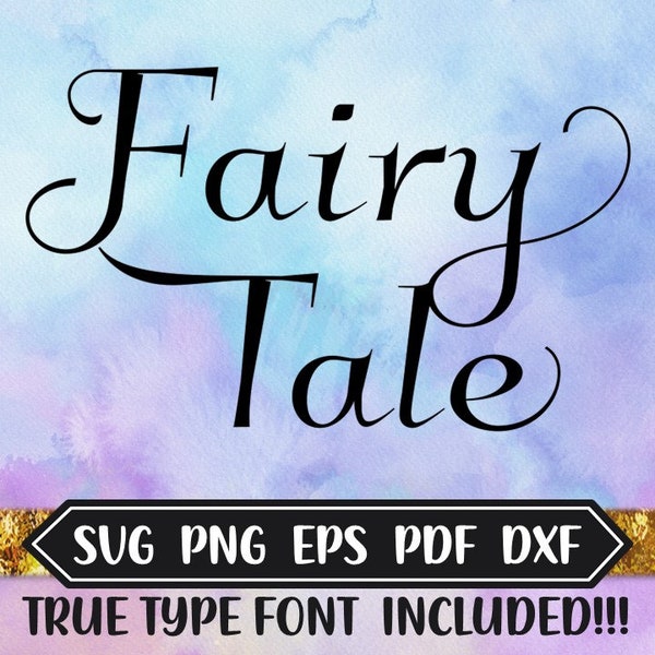 Fairy Tale Font - Etsy