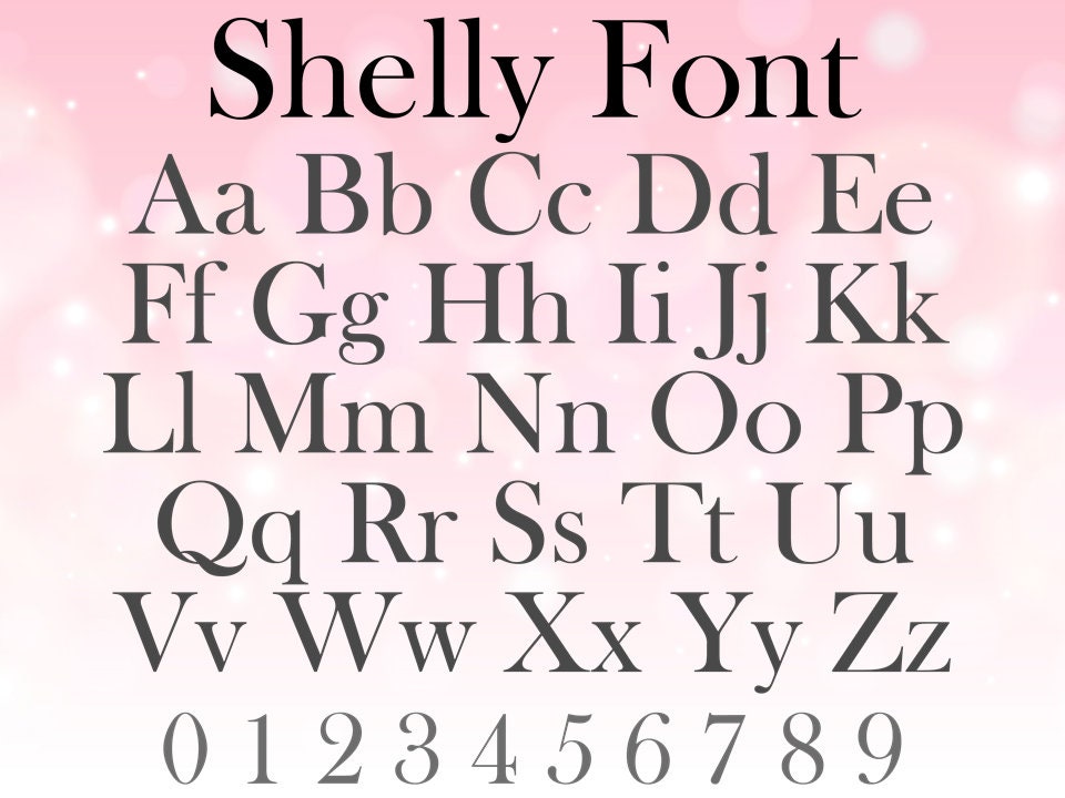 SVG Font Bundle Download Files Cricut Font Bundle Silhouette | Etsy