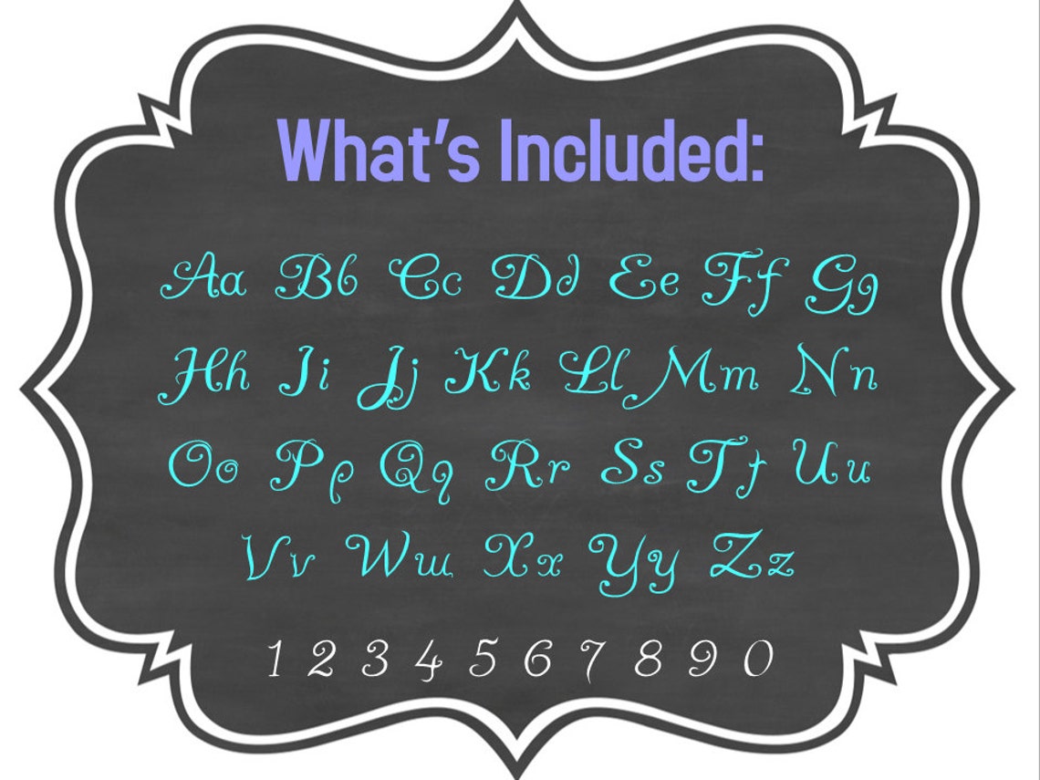 Yummy Apology SVG Font Download Alphabet SVG Fonts Cutfile | Etsy