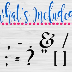 Dublin Font Design Files, True Type Font, Silhouette Studio, Cricut ...