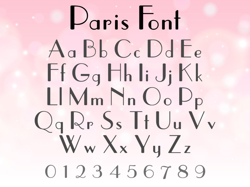 SVG Font Bundle Download Collection Silhouette Font Bundle | Etsy