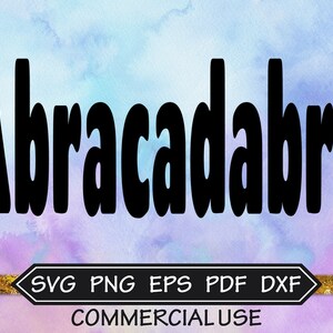 SVG Font Download Silhouette Studio and Cricut DXF Files - Etsy