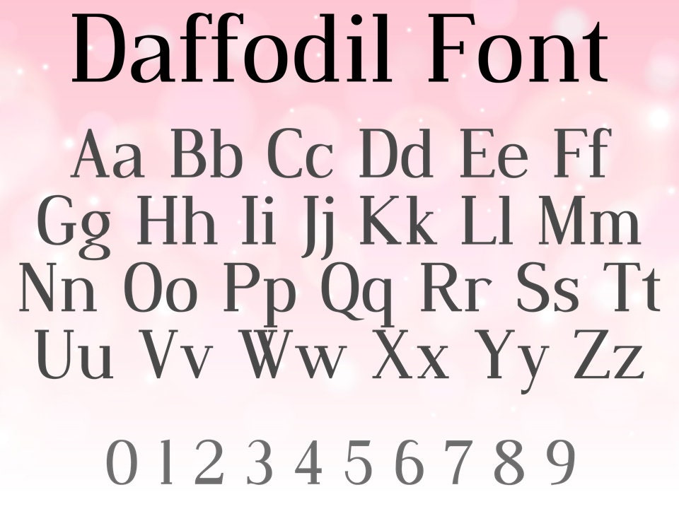 SVG Font Bundle Download Collection Silhouette Font Bundle | Etsy