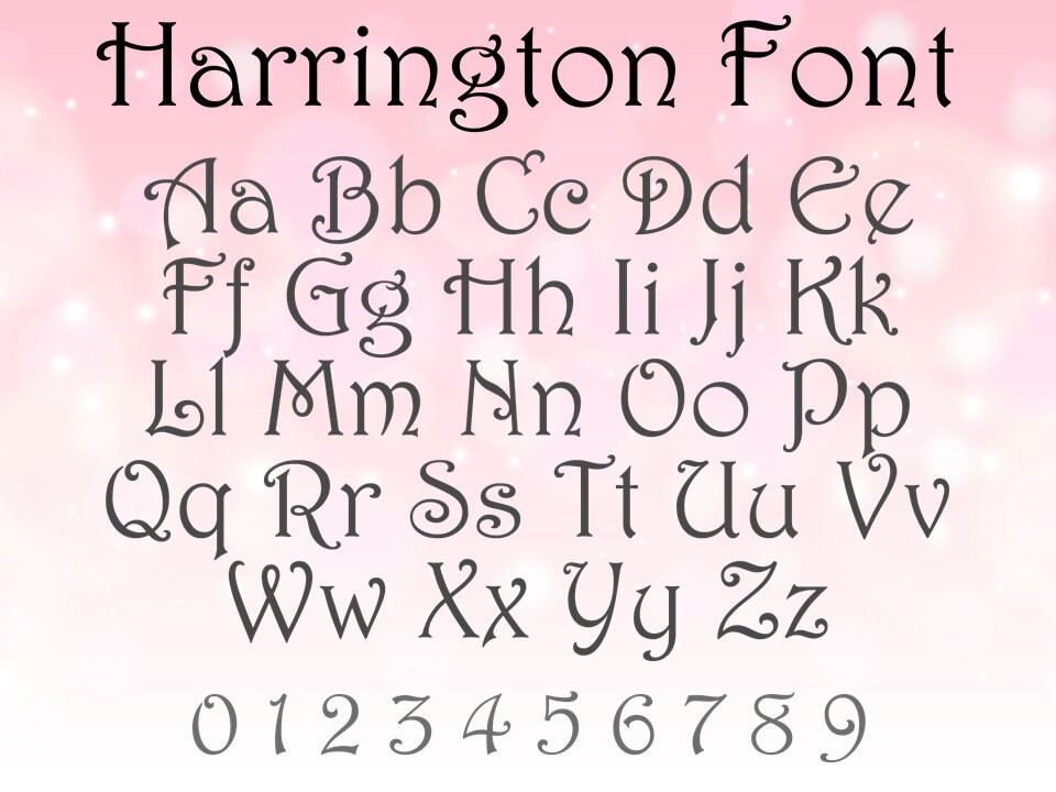 SVG Font Bundle Download Collection Silhouette Font Bundle | Etsy