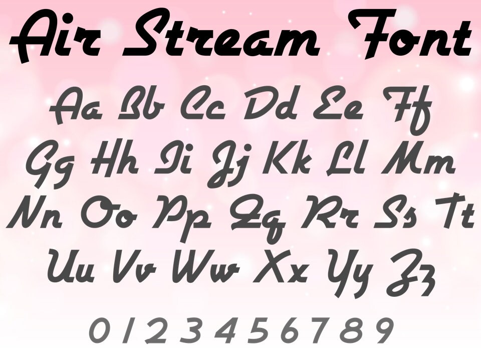 SVG Font Bundle Collection Silhouette Font Bundle Cricut - Etsy