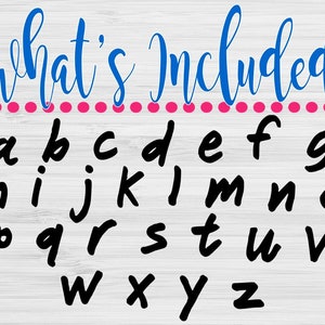 Liam Font Design Cut Files, Alphabet SVG Font, True Type Font Download ...