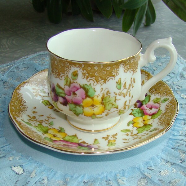 Hand Painted Royal Albert Crown China - Etsy