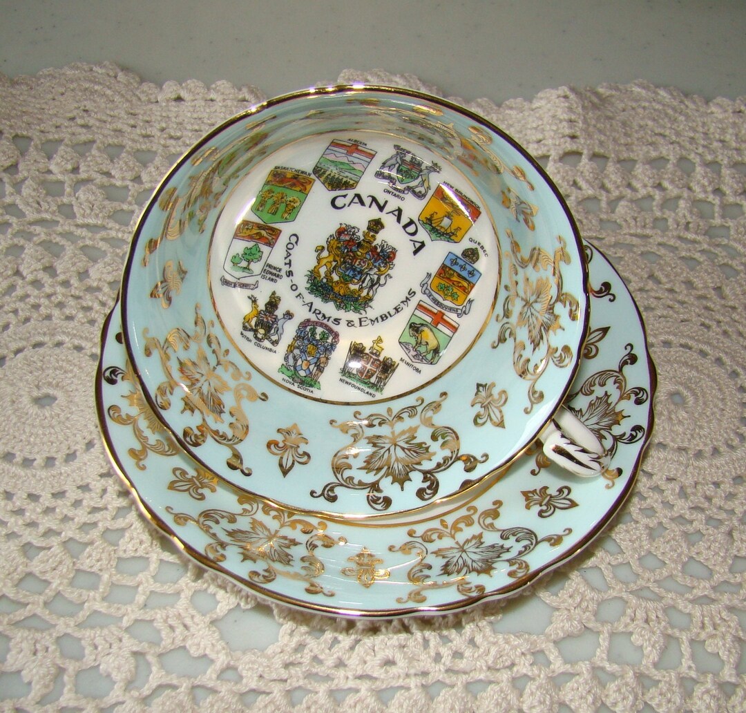 Paragon coat of Arms & Emblems of Canada Blue - Etsy