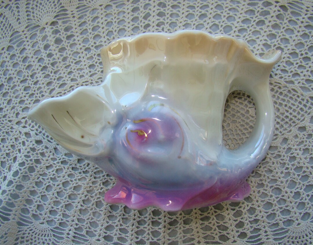 Antique Porcelain Shaving Mug / Scuttle - Three Crowns Porcelain ...