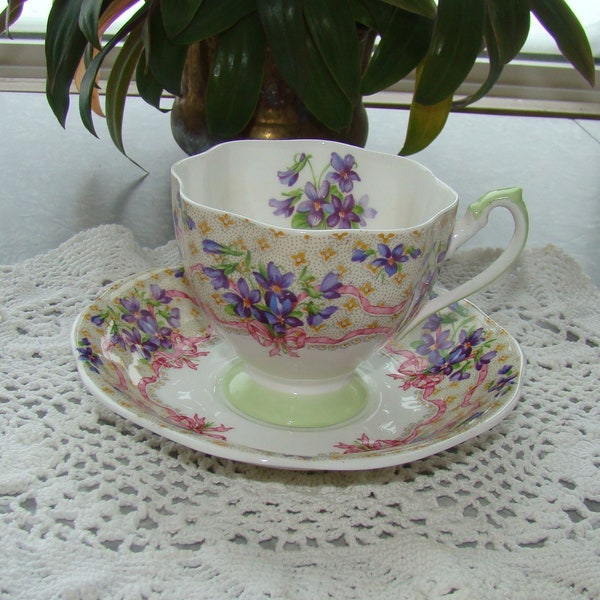 Queen Anne Tea Set - Etsy