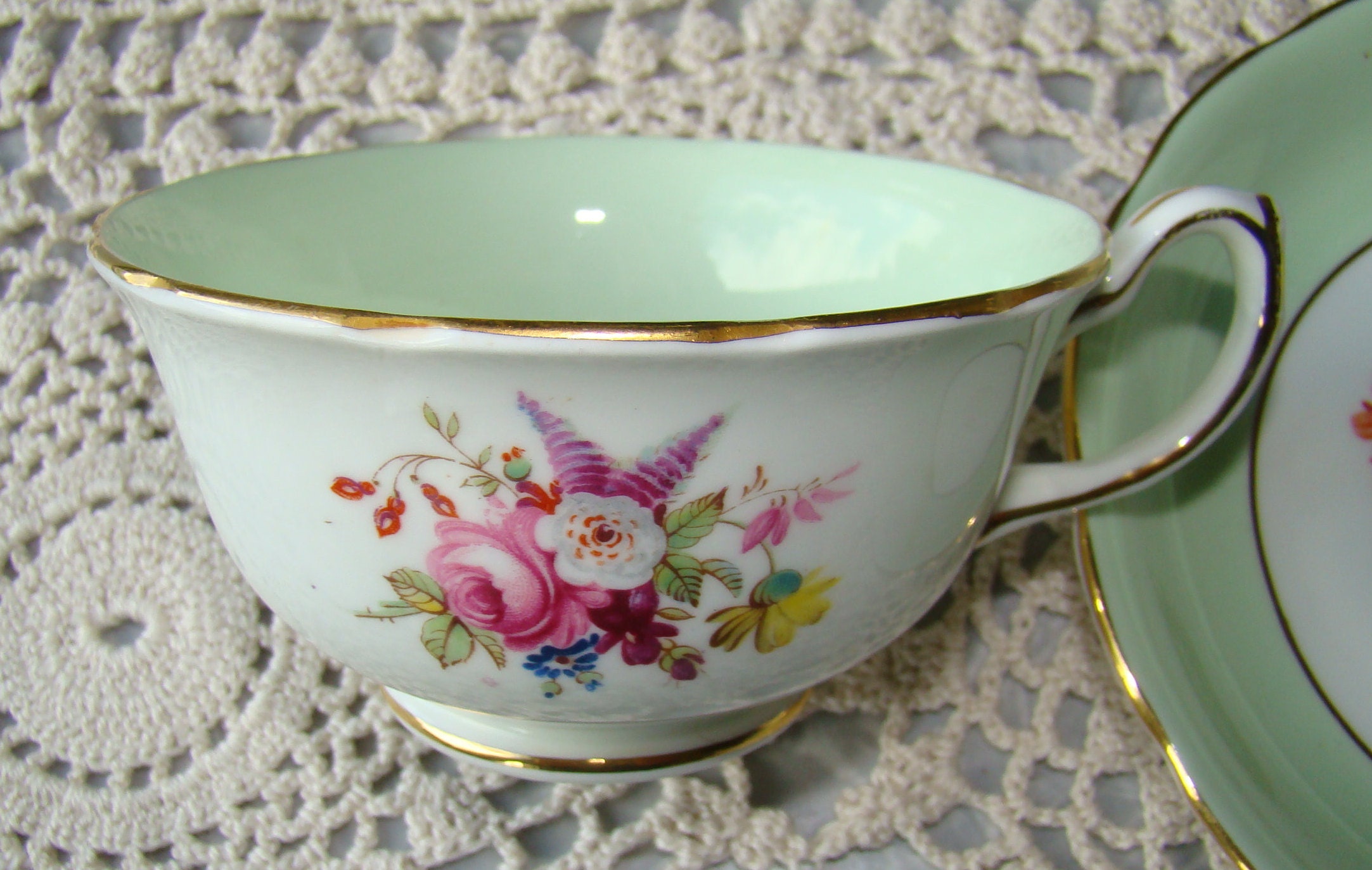 Signed Hammersley & Co Made in England Bone China Vintage | Etsy