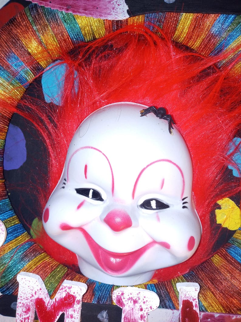 Creepy Clown Smile Sign - Etsy