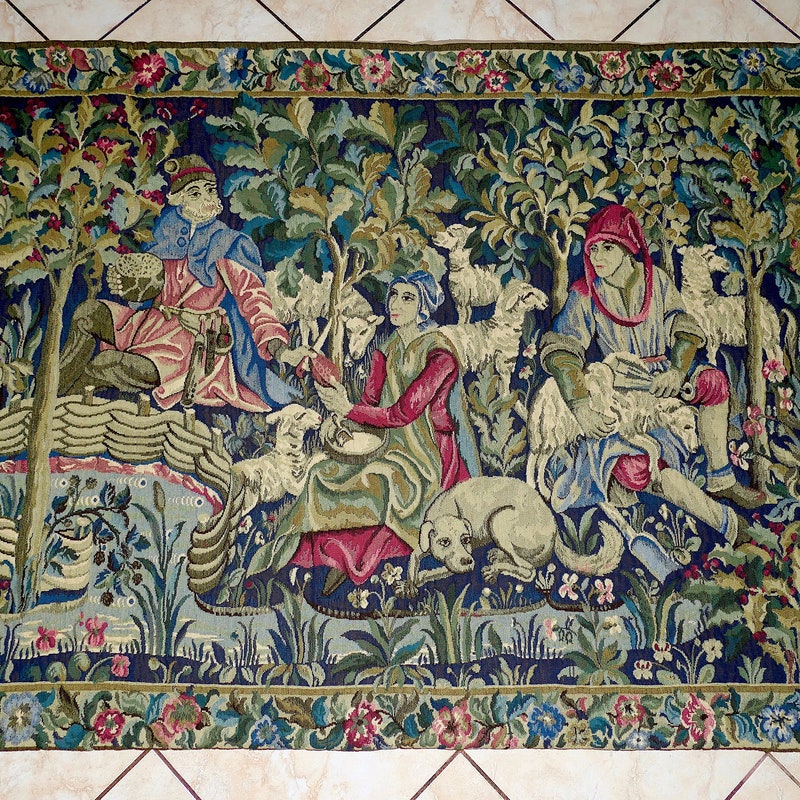 Sheep Wall Tapestry - Etsy