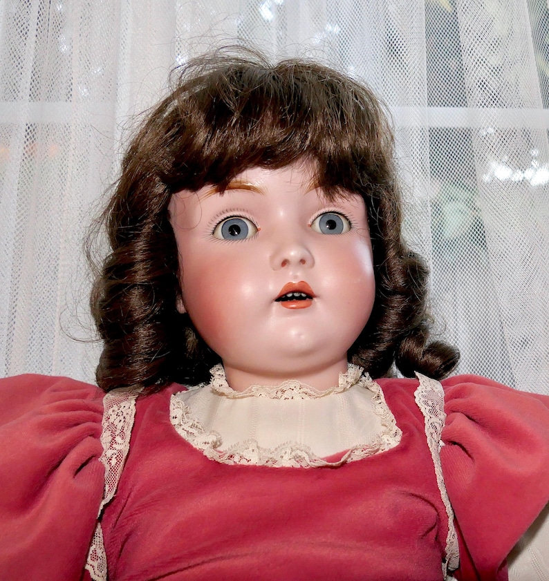 1900s 29" JDK Kestner German Child Pouty Doll #171 Kestner Alphabet ...