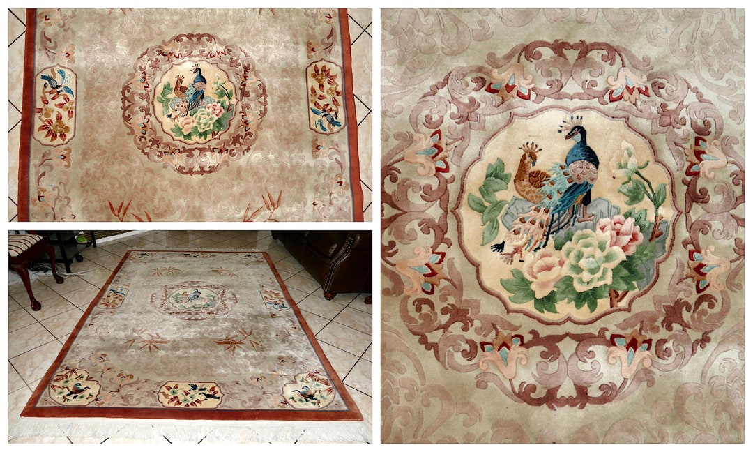 Art Deco Helen Fette Fette Li FETTI Chinese Hand Knotted - Etsy