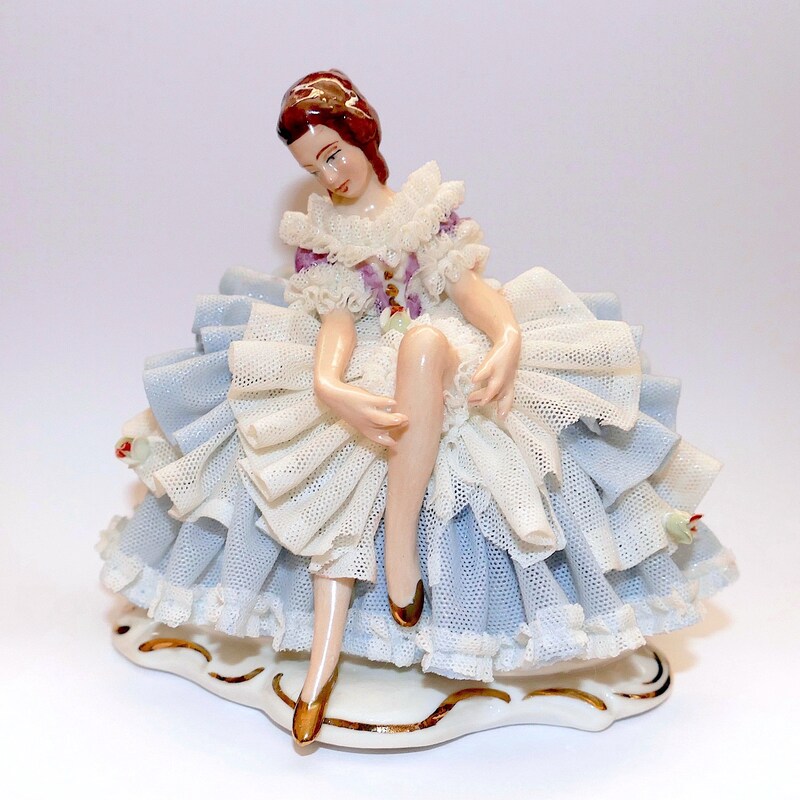 Dresden Figurine - Etsy