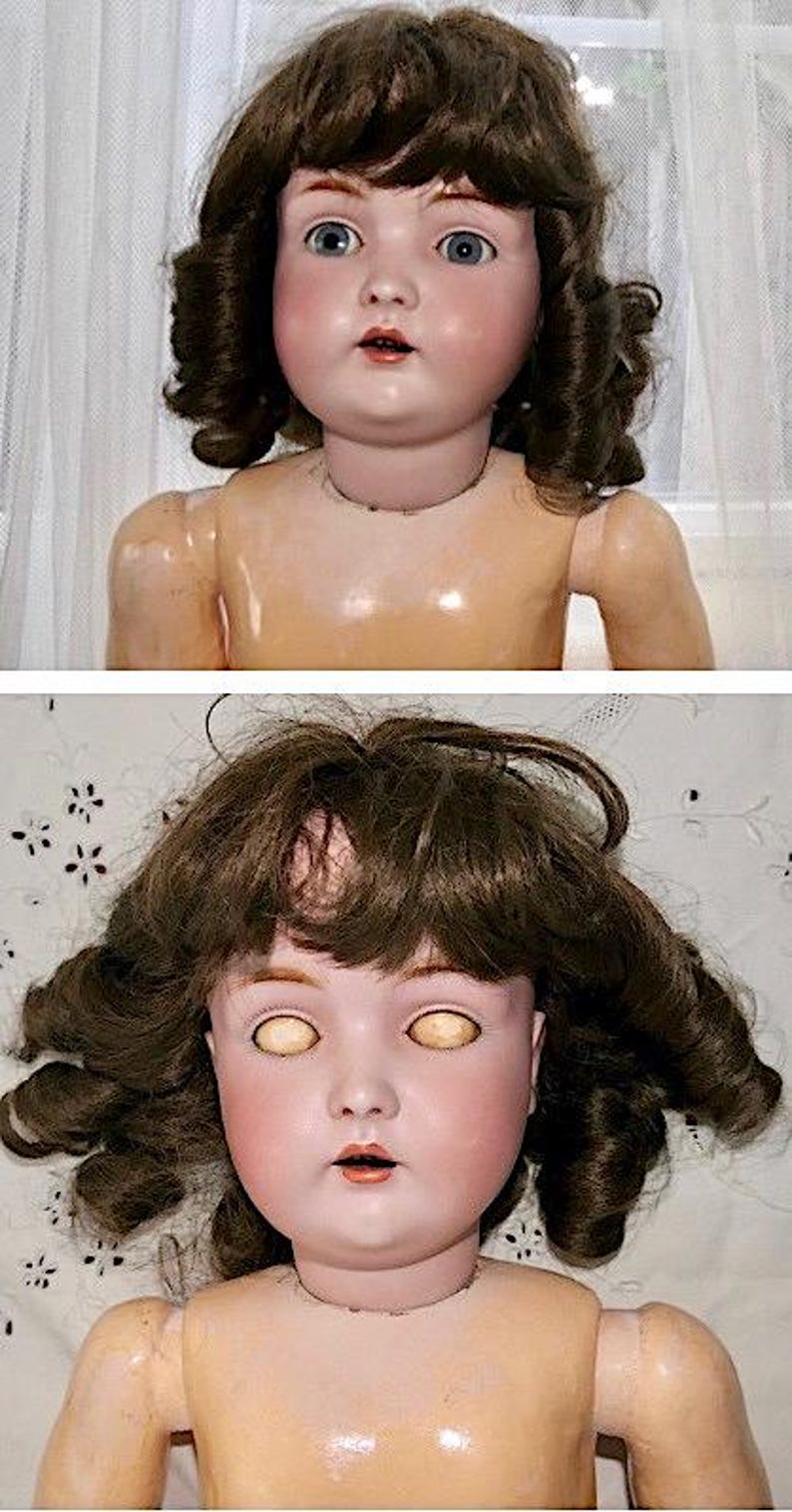1900s 29" JDK Kestner German Child Pouty Doll #171 Kestner Alphabet ...