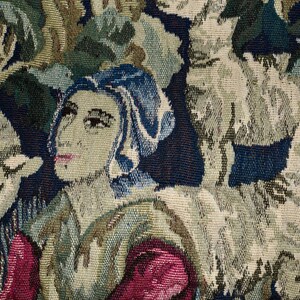 VNTG Belgian Flemish "shearing of the Sheep" Medieval Scene High Relief ...