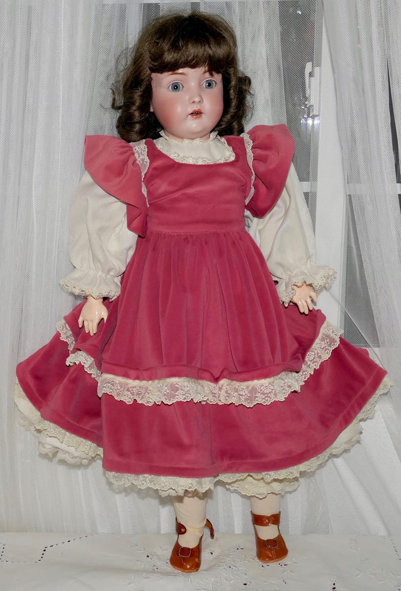 1900s 29" JDK Kestner German Child Pouty Doll #171 Kestner Alphabet ...