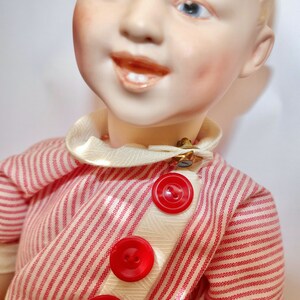 Gebruder Heubach Germany #7604 Character Laughing Boy 15" Doll ...