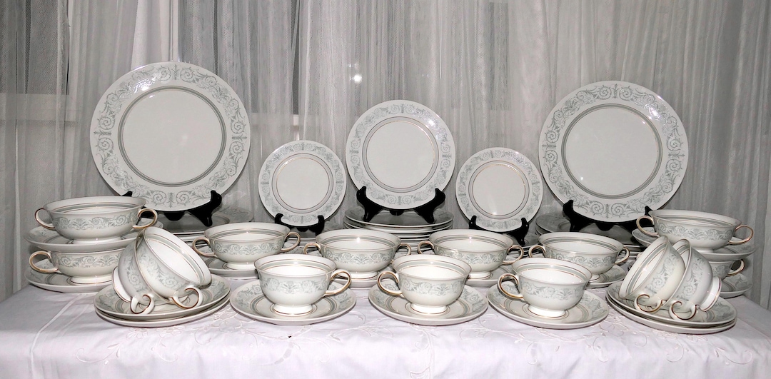 1950s ROSENTHAL Selb Plossberg Germany #3324 "aida Olde Brocade" Fine ...