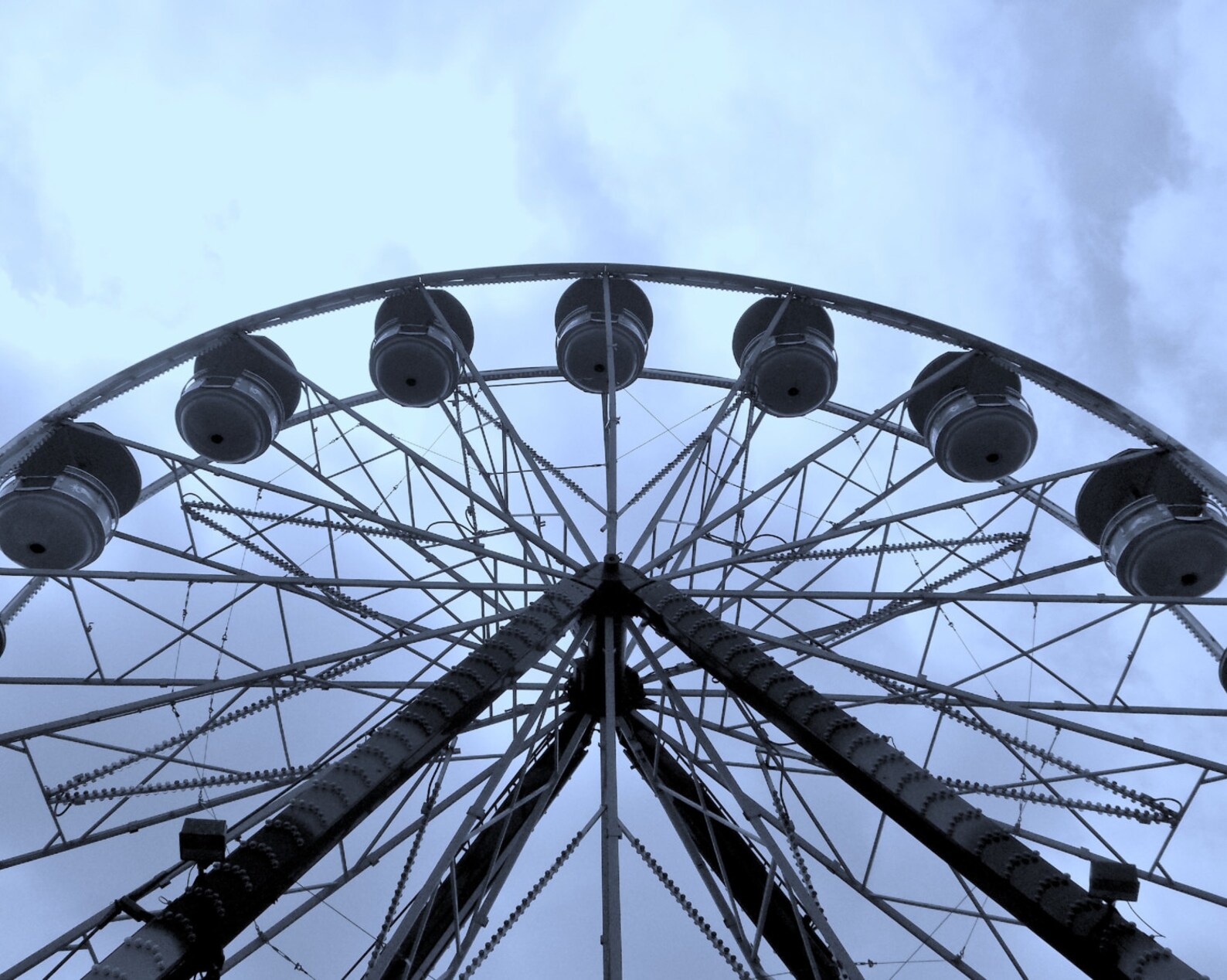 COUNTY Fair-fine Art Print, Ferris Wheel, Carnival Ride, Amusement Park ...