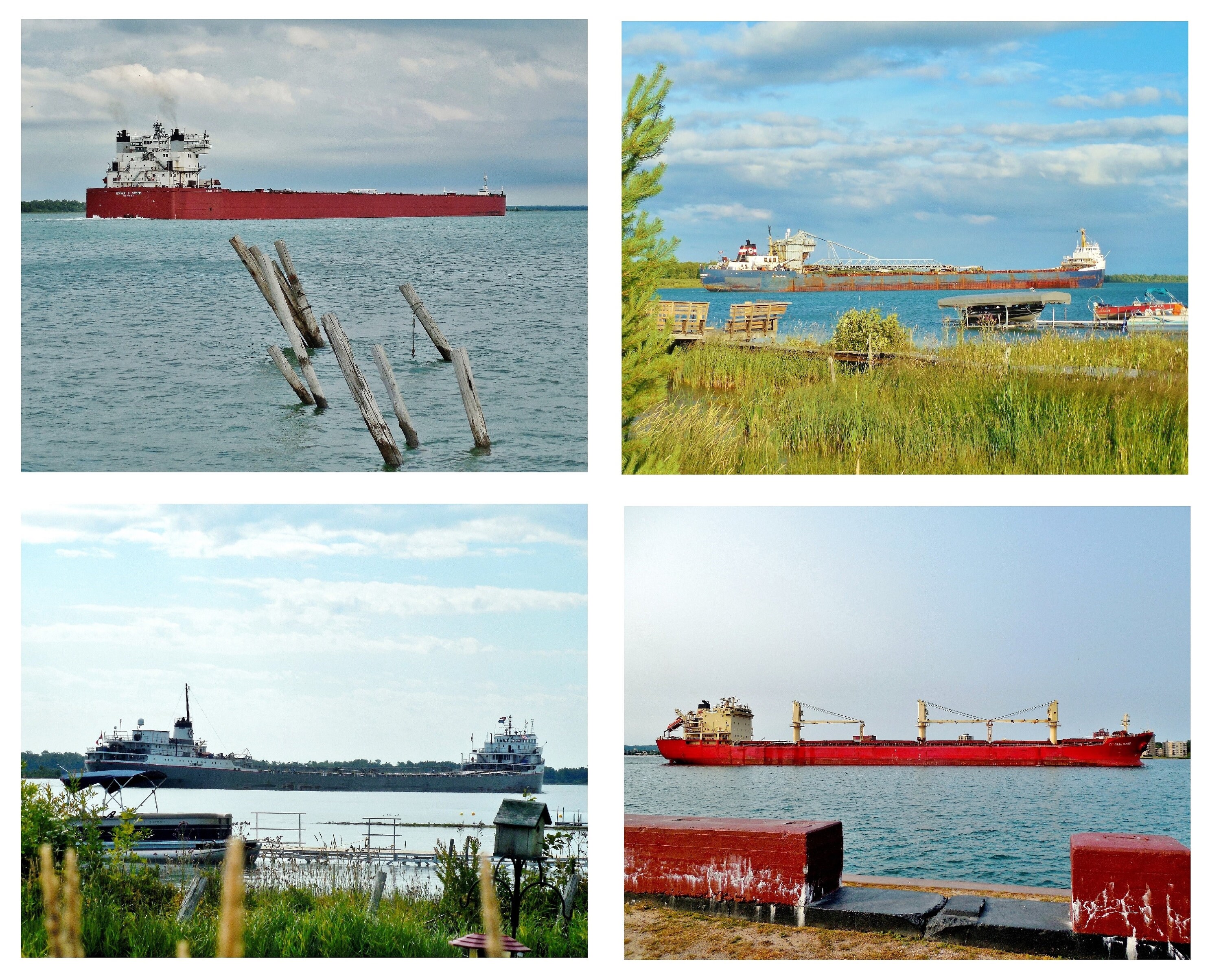 GREAT LAKES FREIGHTERS Note Cards-note Card Set, Freighters, Cargo Ship ...