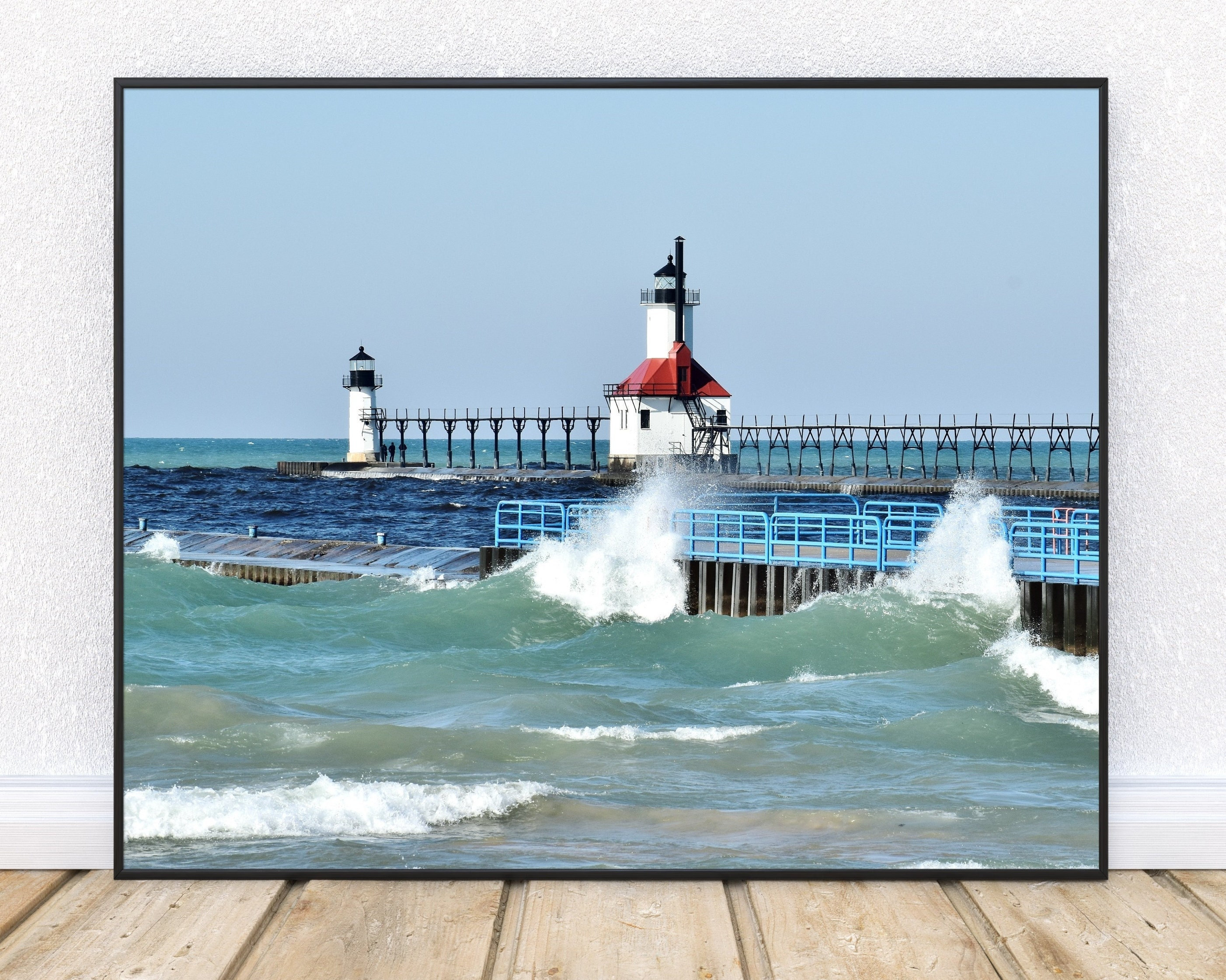 SAINT JOSEPH Light-fine Art Print, Lighthouse Decor, Nautical Decor ...