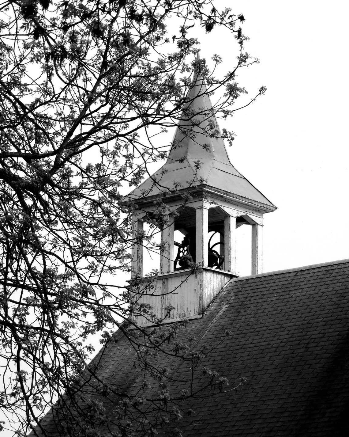 RUSTIC Belfry-fine Art Print, Church Photography, Old Church, Country ...