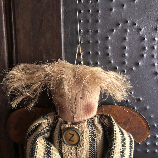 Primitive Angel Doll - Etsy