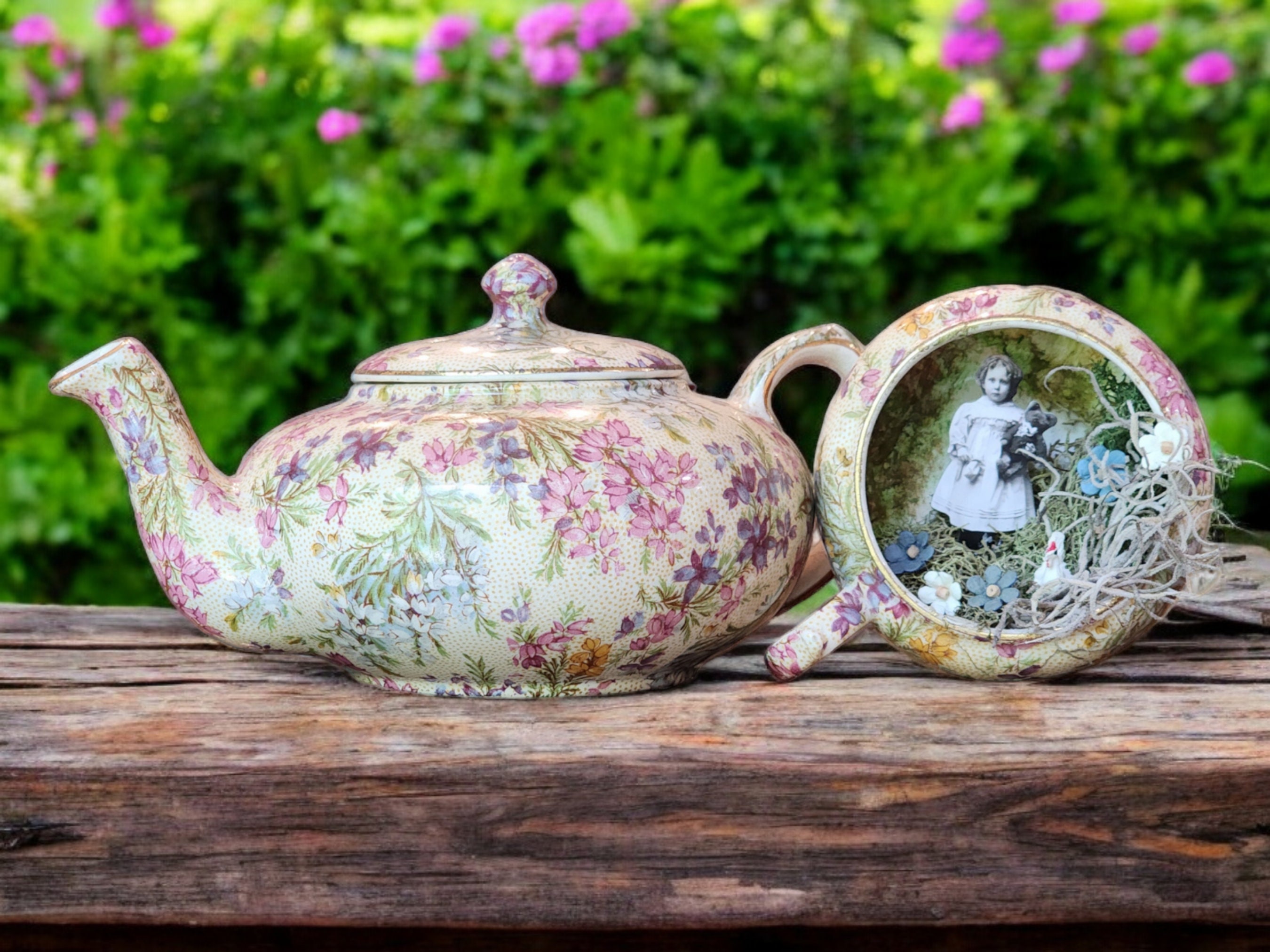 Whimsical Lord Nelson Tea Set - Altered Teacup Décor Ideal for ...