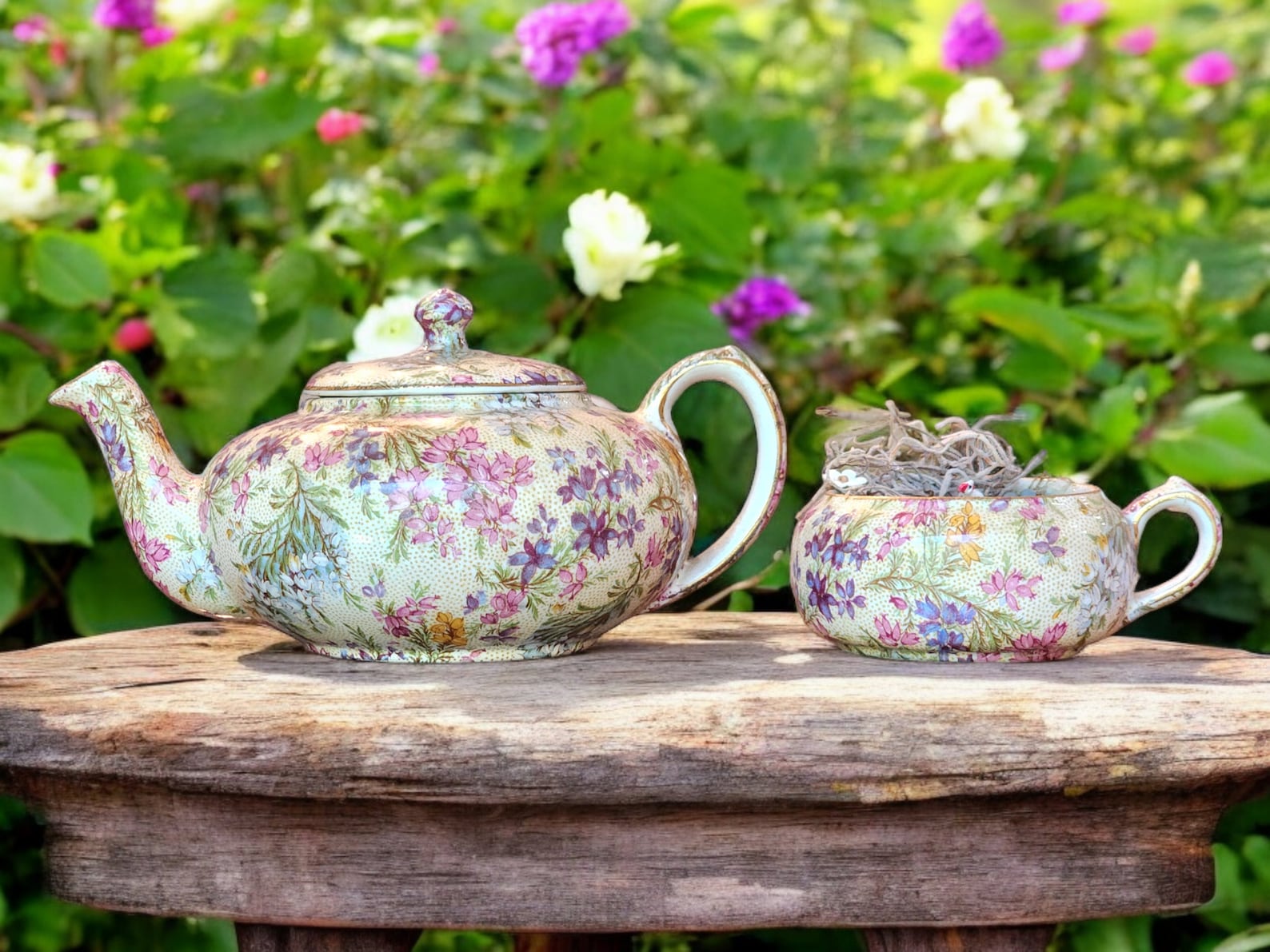 Whimsical Lord Nelson Tea Set - Altered Teacup Décor Ideal for ...