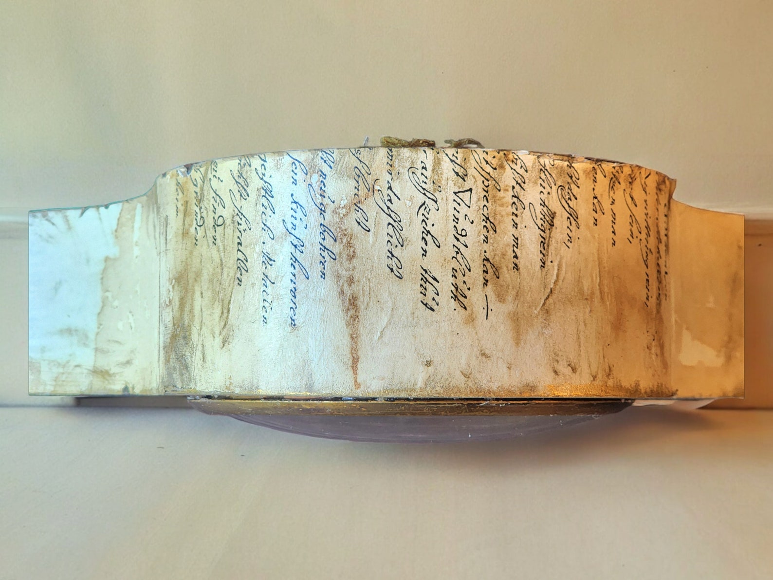 Handmade Vintage Clock Diorama Unique Shadow Box Art, Miniature ...