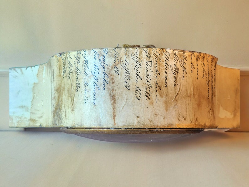 Handmade Vintage Clock Diorama Unique Shadow Box Art, Miniature ...