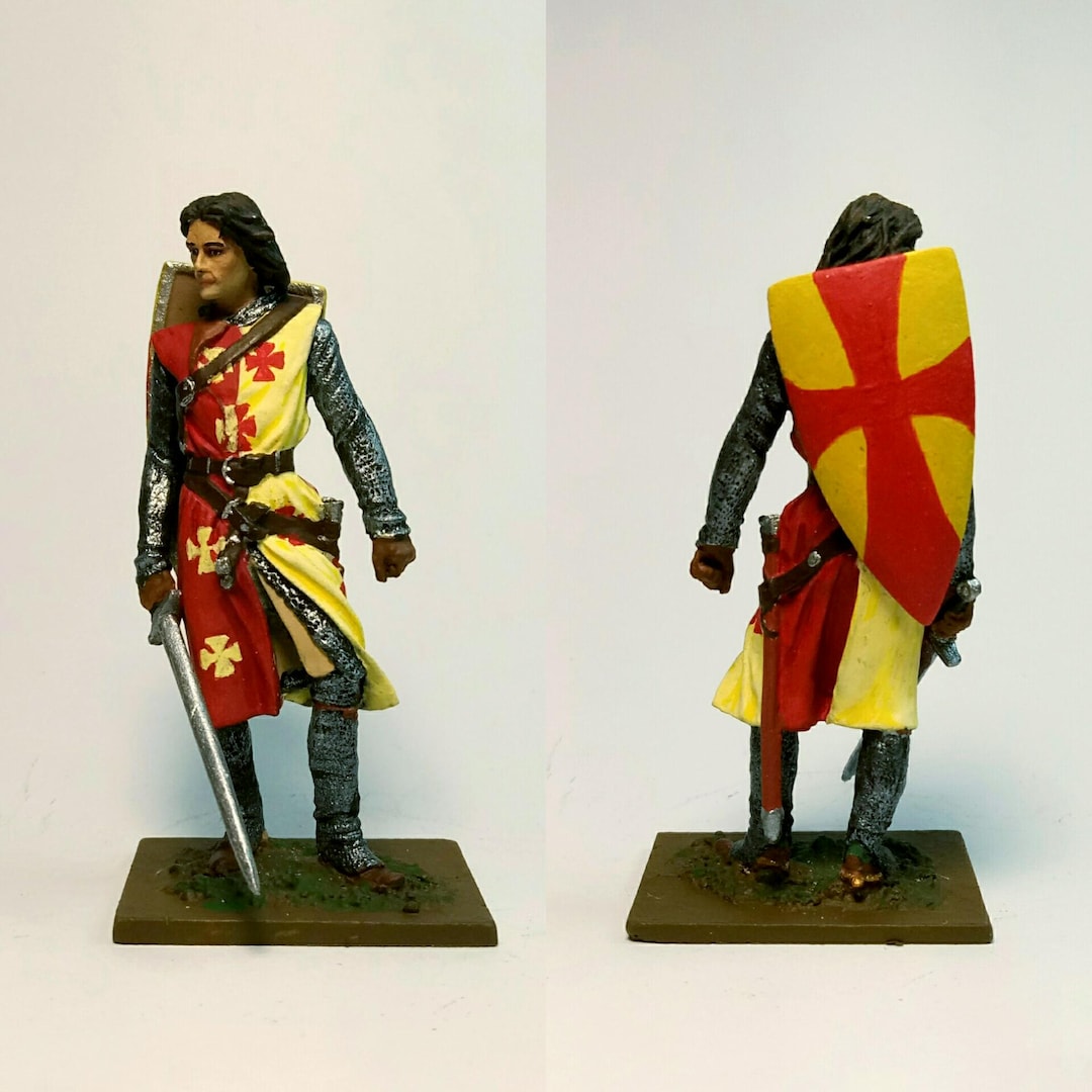 Knight Crusader Balian D'ibelin (c. 1143–1193) / Tin Figure 54mm - Etsy