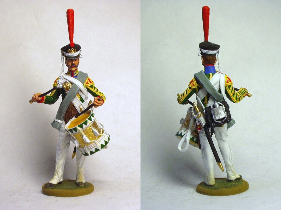 Russian Drummer of the Life-guard Semionovsky Regiment, 1812 / Tin ...