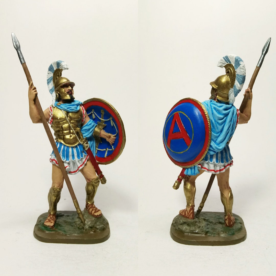 Greek (athenian) Hoplite IV B.C. / Tin Figure 54mm - Etsy