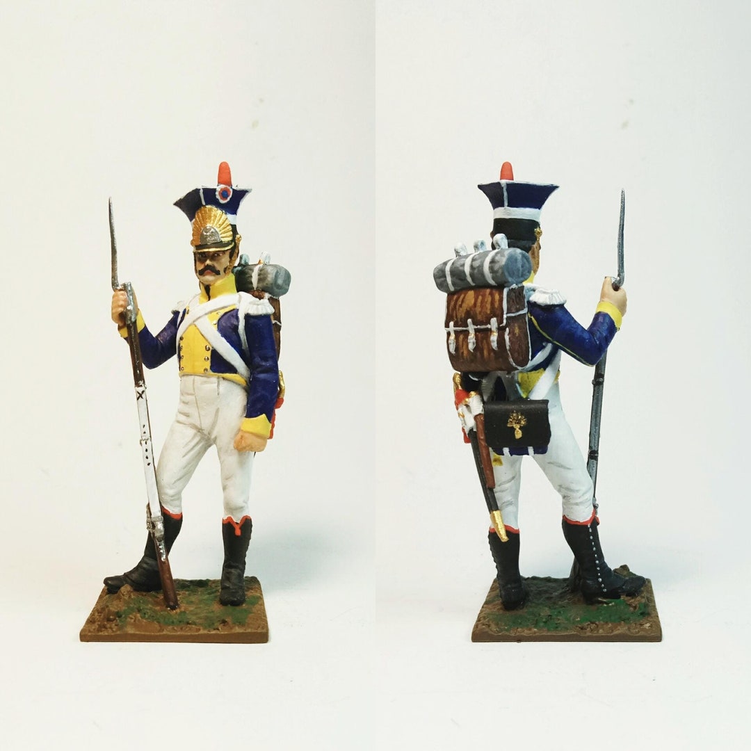 Grenadier of the Vistula Legion, France 1810 / Tin Figure 54mm - Etsy