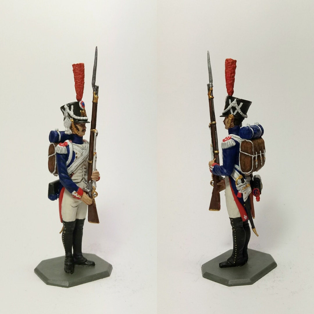 Fusilier - Grenadier of Imperial Guard, France 1811 / Tin Figure 54mm ...