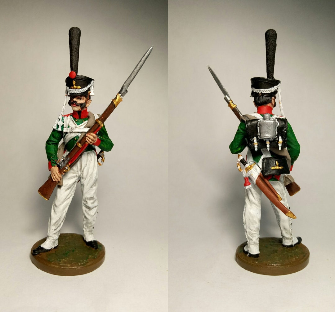 Grenadier of the Tauride Grenadiers Regiment. Russia, 1812-14 / Tin ...