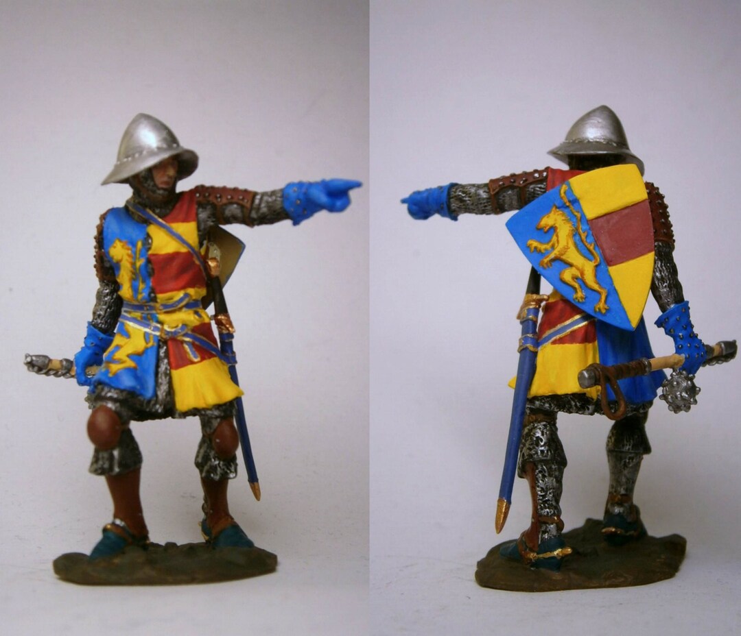 Tuscan Knight 1280 / Tin Figure 54mm - Etsy