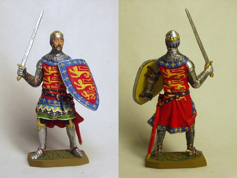 John of Eltham, 1st Earl of Cornwall (1316 – 1336) / Tin Figure 54mm - Etsy