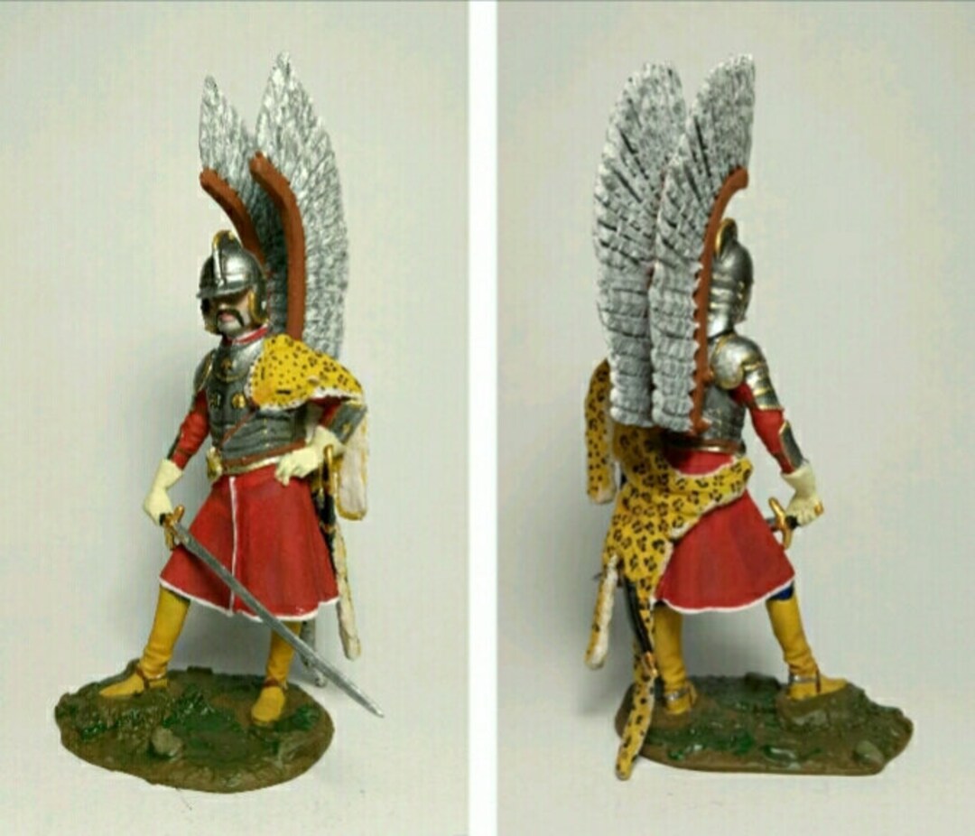 Polish Winged Hussar, XVII Century. / Tin Figure 54mm - Etsy