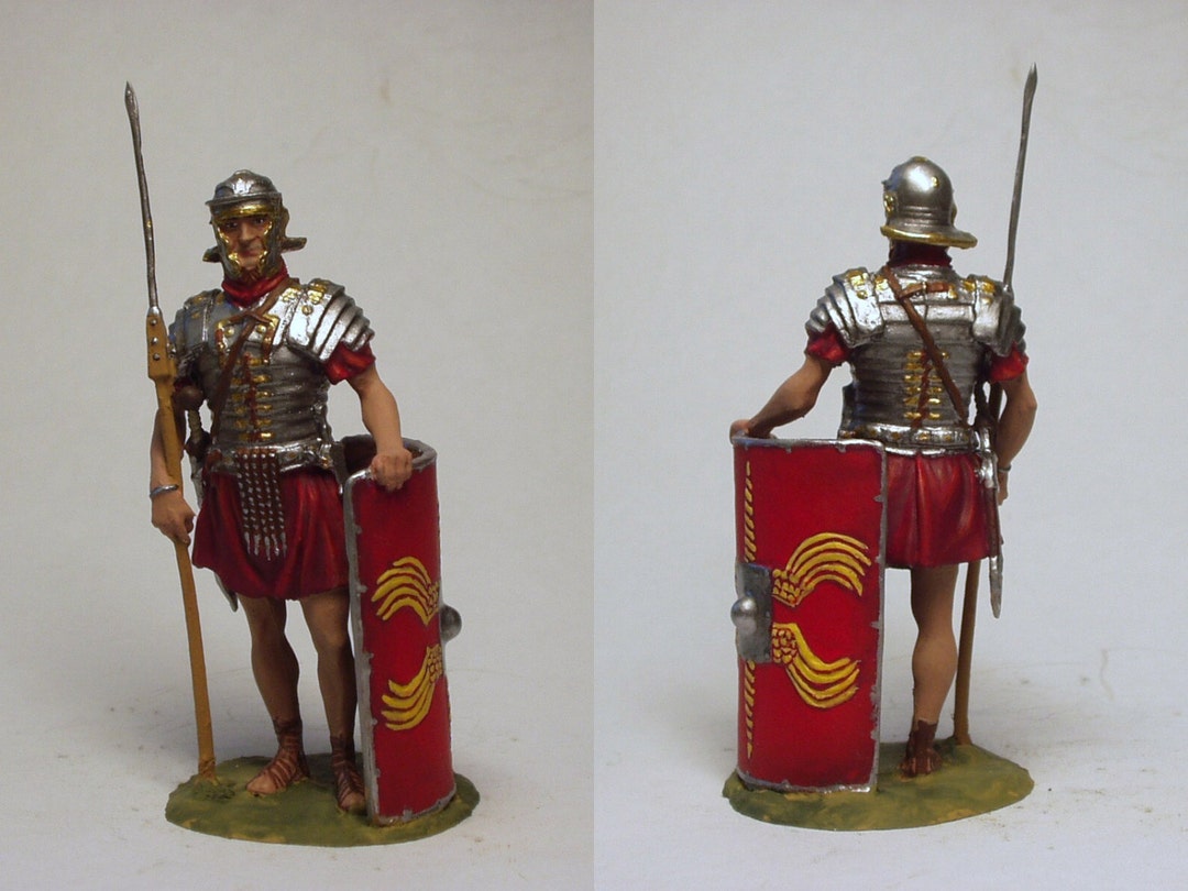 Roman Legionary I-II A.D. / Tin Figure 54mm - Etsy