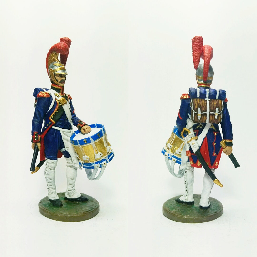 Drummer of the Engineers of the Imperial Guard. France 1812. Tin ...