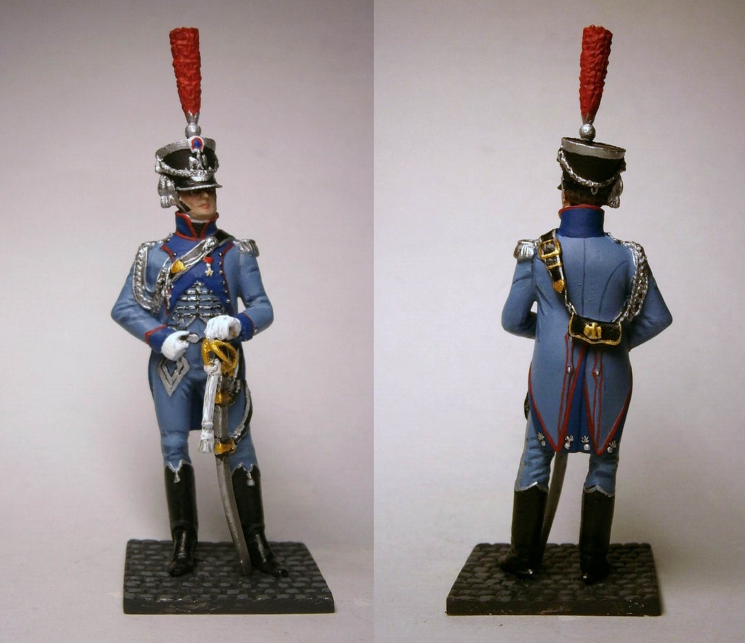 Officer of the Artillery Train of the Guard. France 1809-1814 / Tin ...